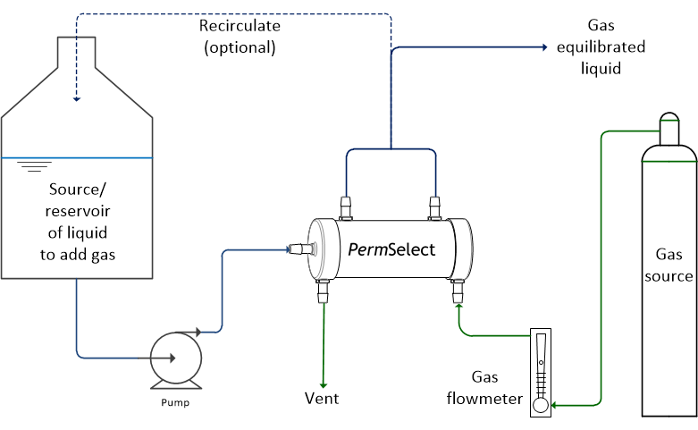Control of Dissolved Gases in Liquids & Liquid Gassing | PermSelect ...